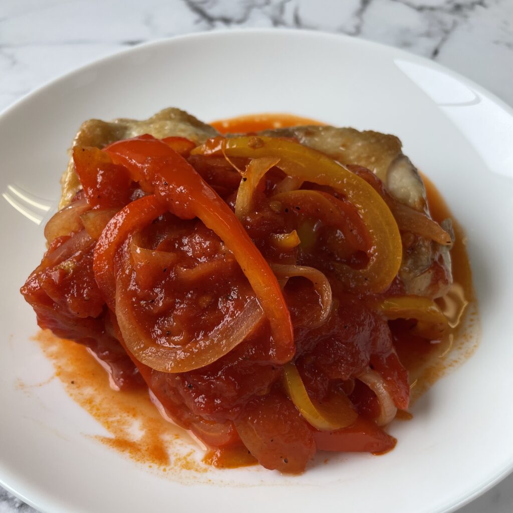 Sautéed Chicken with Spicy Tomato Sauce | Sato Brewery Co., Ltd.