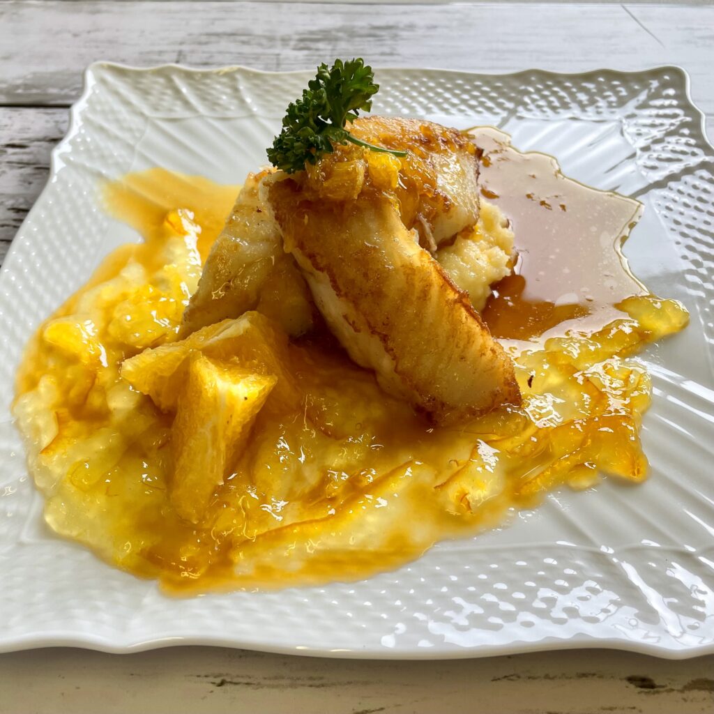 SAUTEED FLOUNDER with PONZU SAUCE | Sato Brewery Co., Ltd.